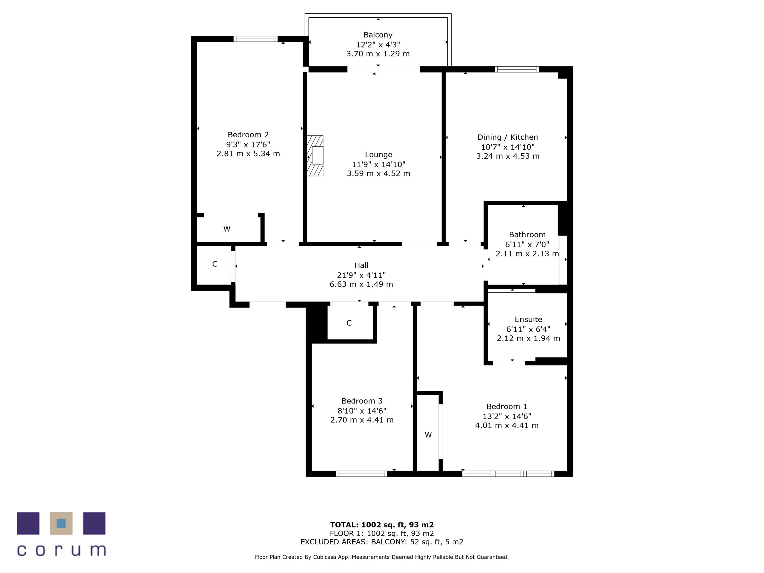 2/1, 3 Alexander Grove, Bearsden, G61 3EE – Corum Property